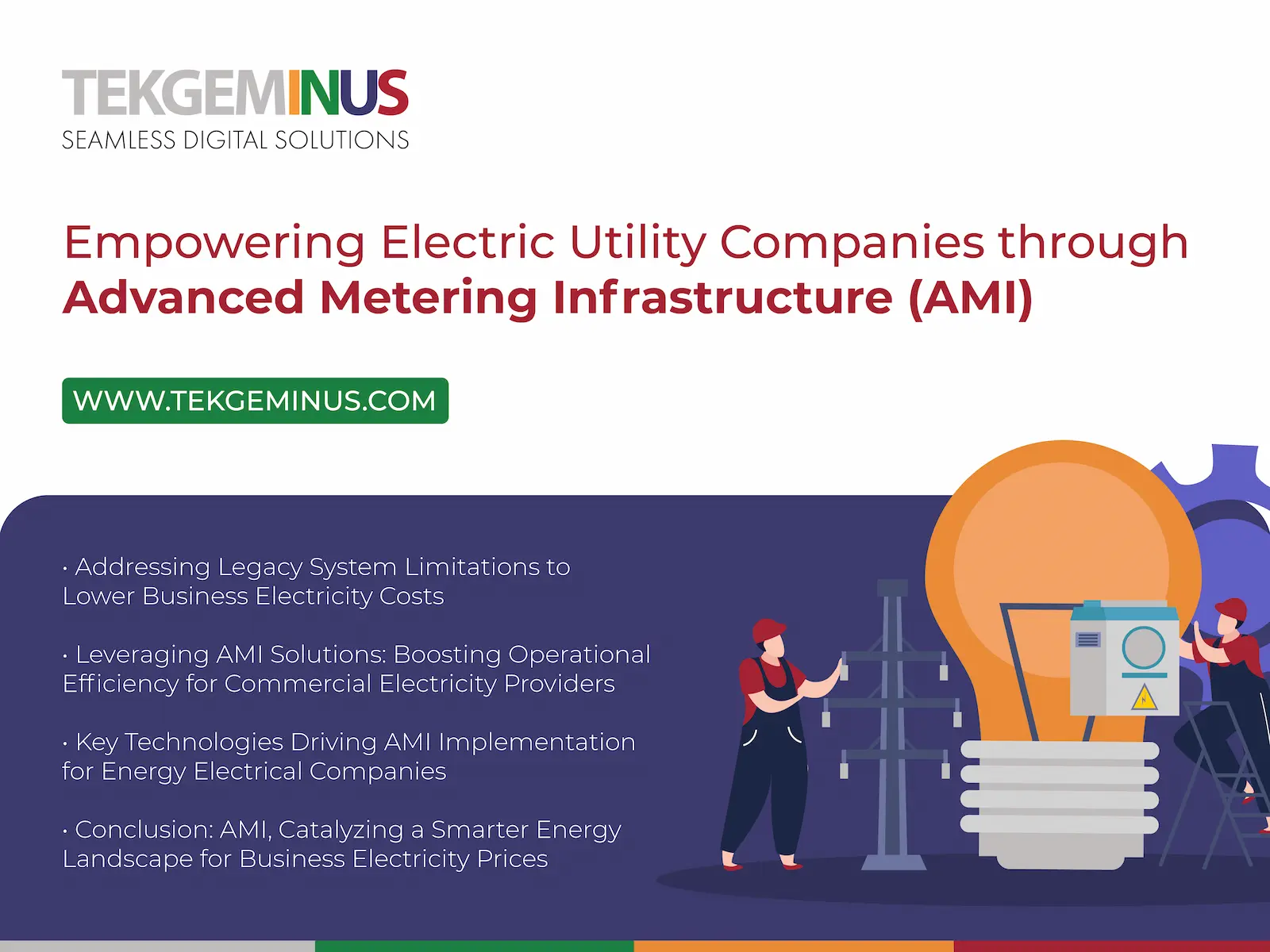 Empowering Electric Utility Companies Through Advanced Metering Infrastructure Ami